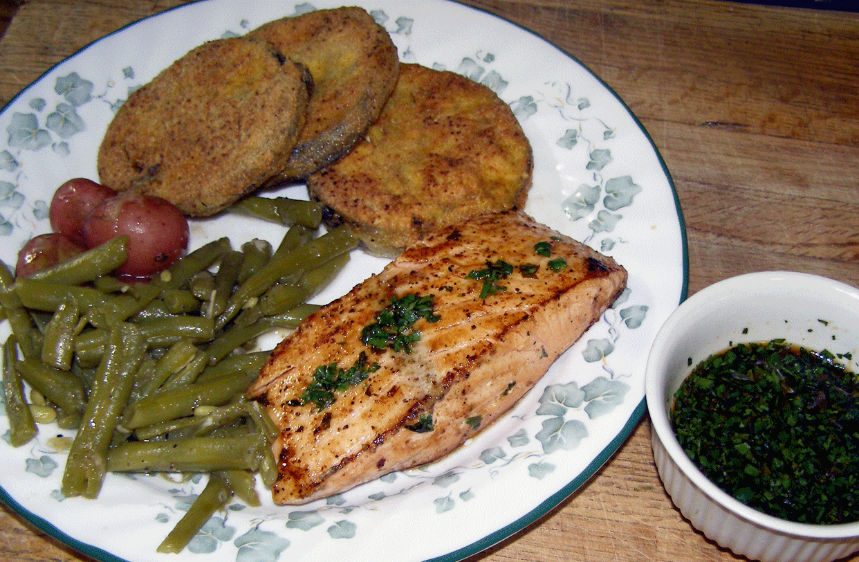 Wills Kitchen: Salmon with Lime and Cilantro