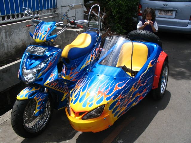 MOTOR MODIF FOR SALE: DIJUAL MIO LOW RIDER SESPAN
