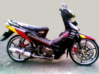 new car modification: Modifikasi motor bebek JDM STYLE