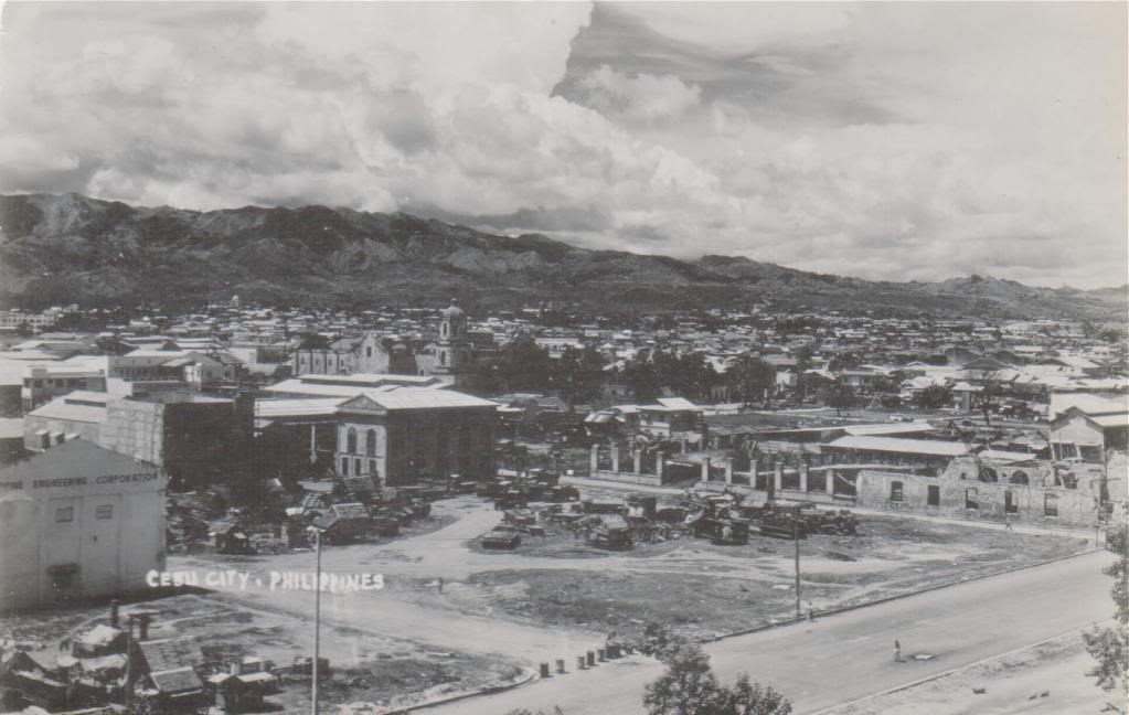 Lumang Tao Moments: Old aerial photograph of Cebu