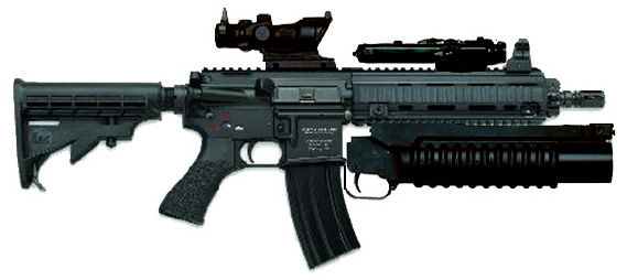 know first: Heckler & Koch HK-416 RIFLE