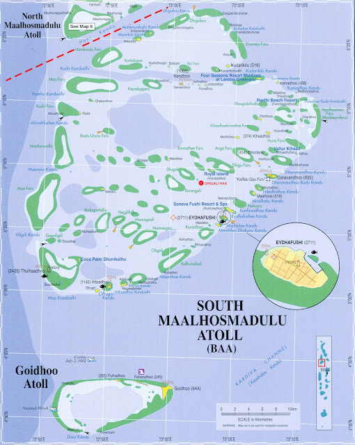 :: Maps of Maldives ::: December 2010