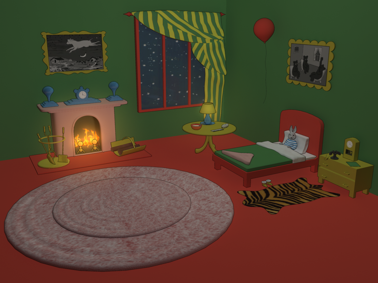 Design and Concepts: Story Book/ Illustration Adaptation - Goodnight Moon