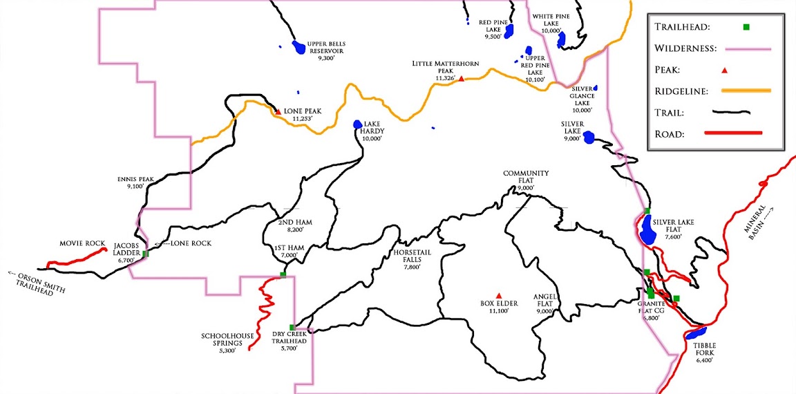 Lone Peak Wilderness