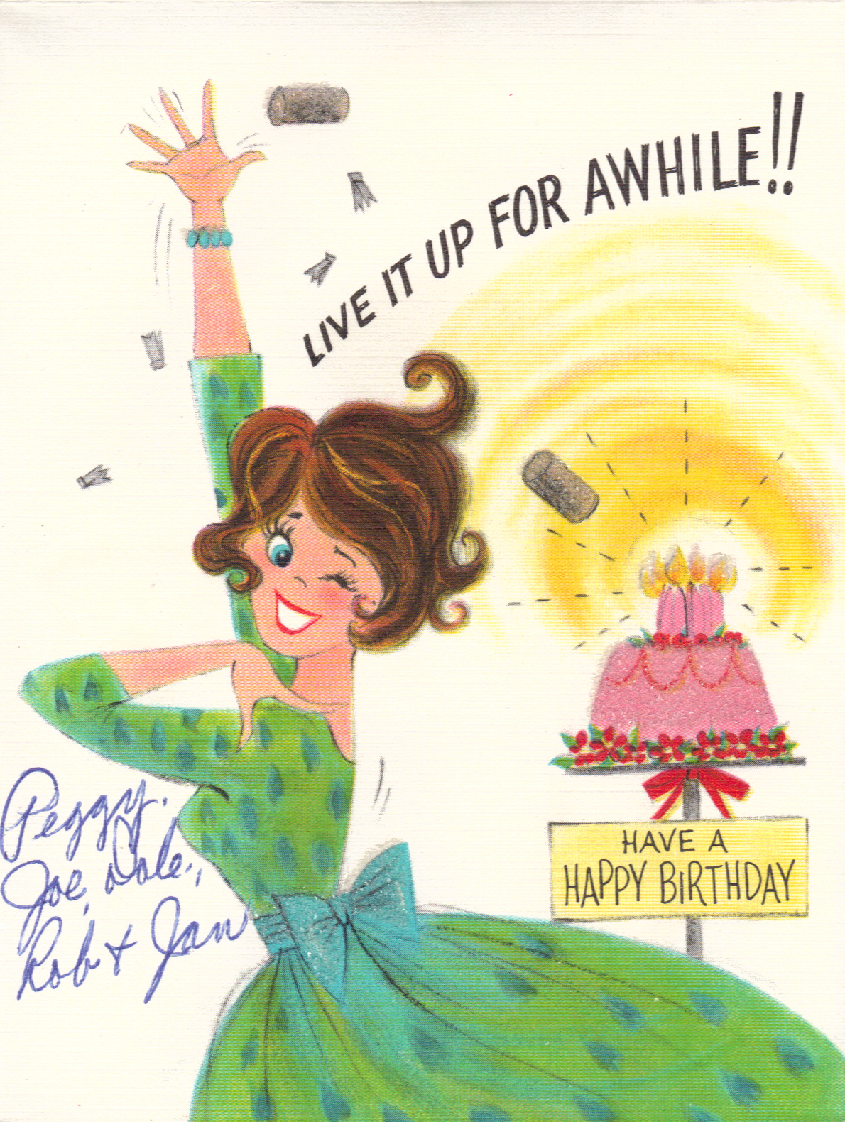 Two Crazy Crafters: Vintage Card Sunday