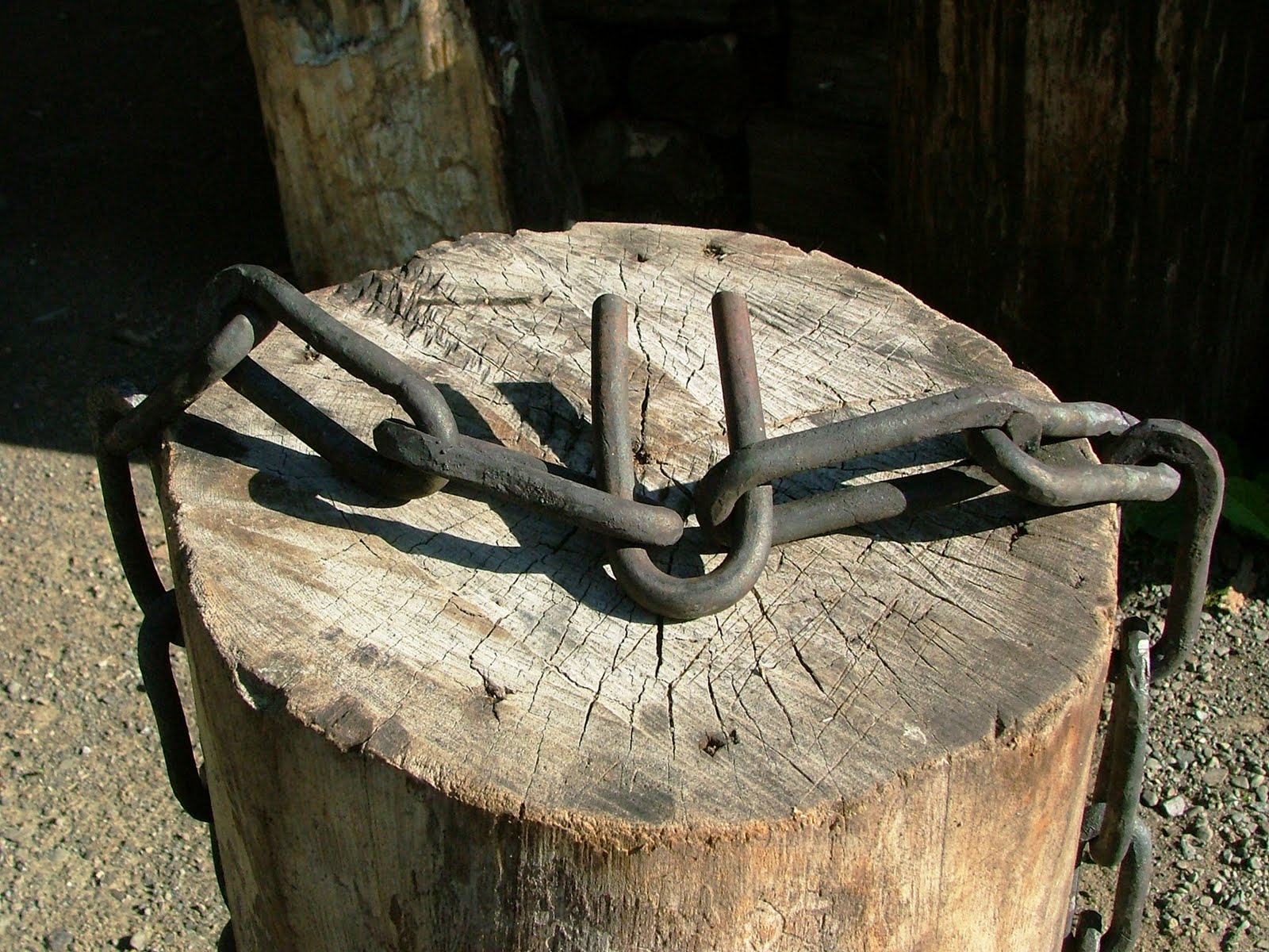 Rural Blacksmith: Link by link, chain by chain.