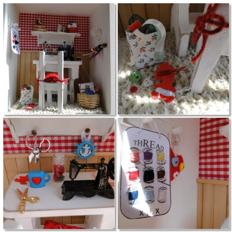 : Mini atelier de costura