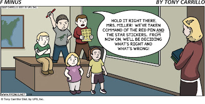 The Chris Is Awesome Parade: F-Minus Comic