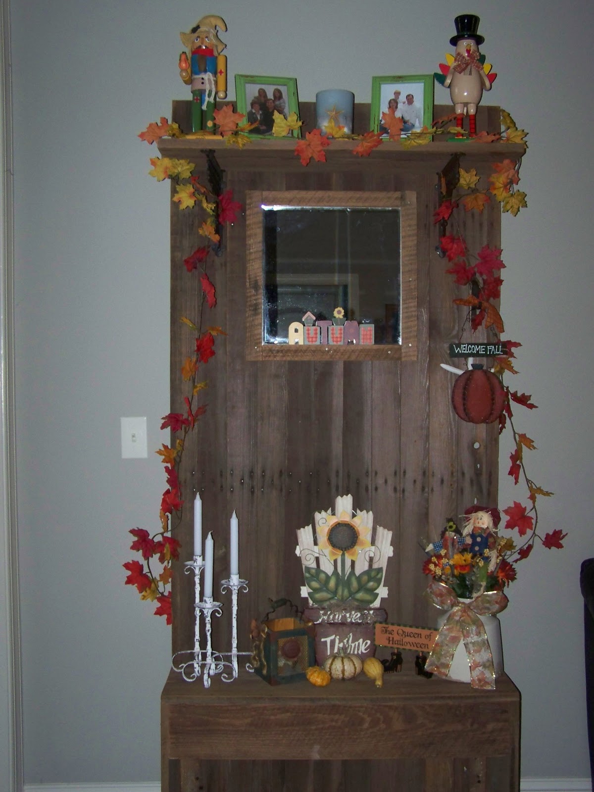 Southern and Shabby Chic: Fall Decor/Fall Craft project