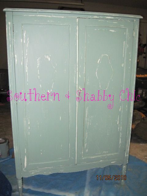 Southern and Shabby Chic: Antique Chiffarobe Redo