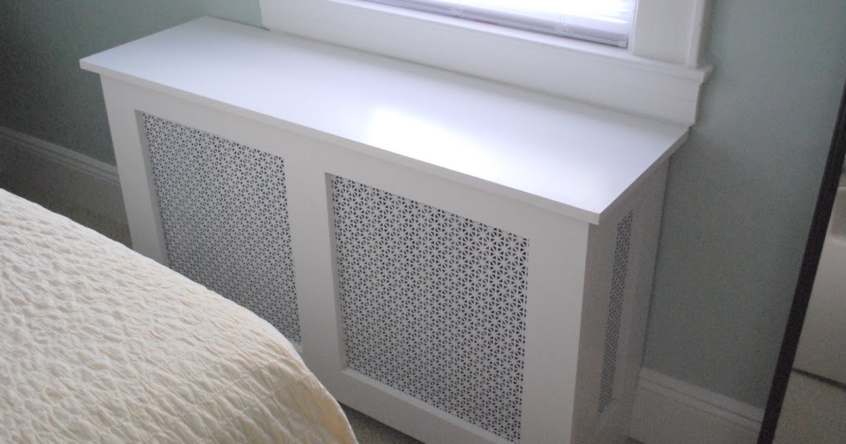 In the Little Yellow House: Our First Radiator Cover Done: The Master ...