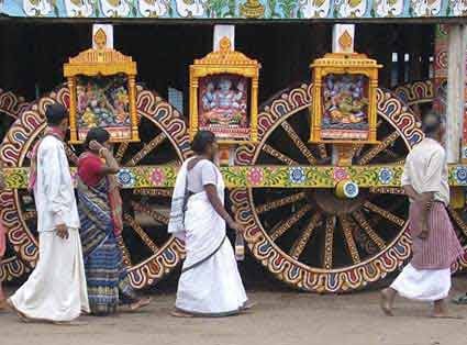 Puri Jagannath Rath Yatra Chariots in Numbers - Height - Length - Wood ...