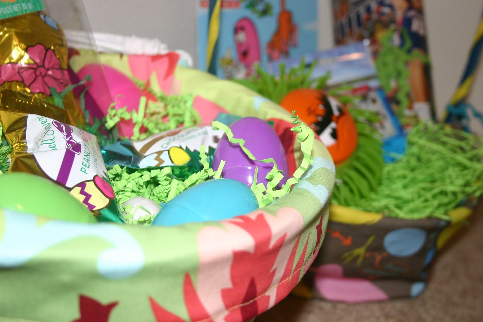 MLE LN: Fabric Covers for Your Easter Baskets