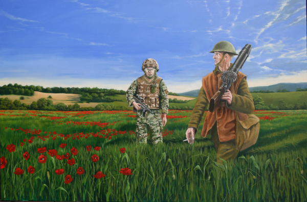 james baldwin aviation art: JSCSC Commission