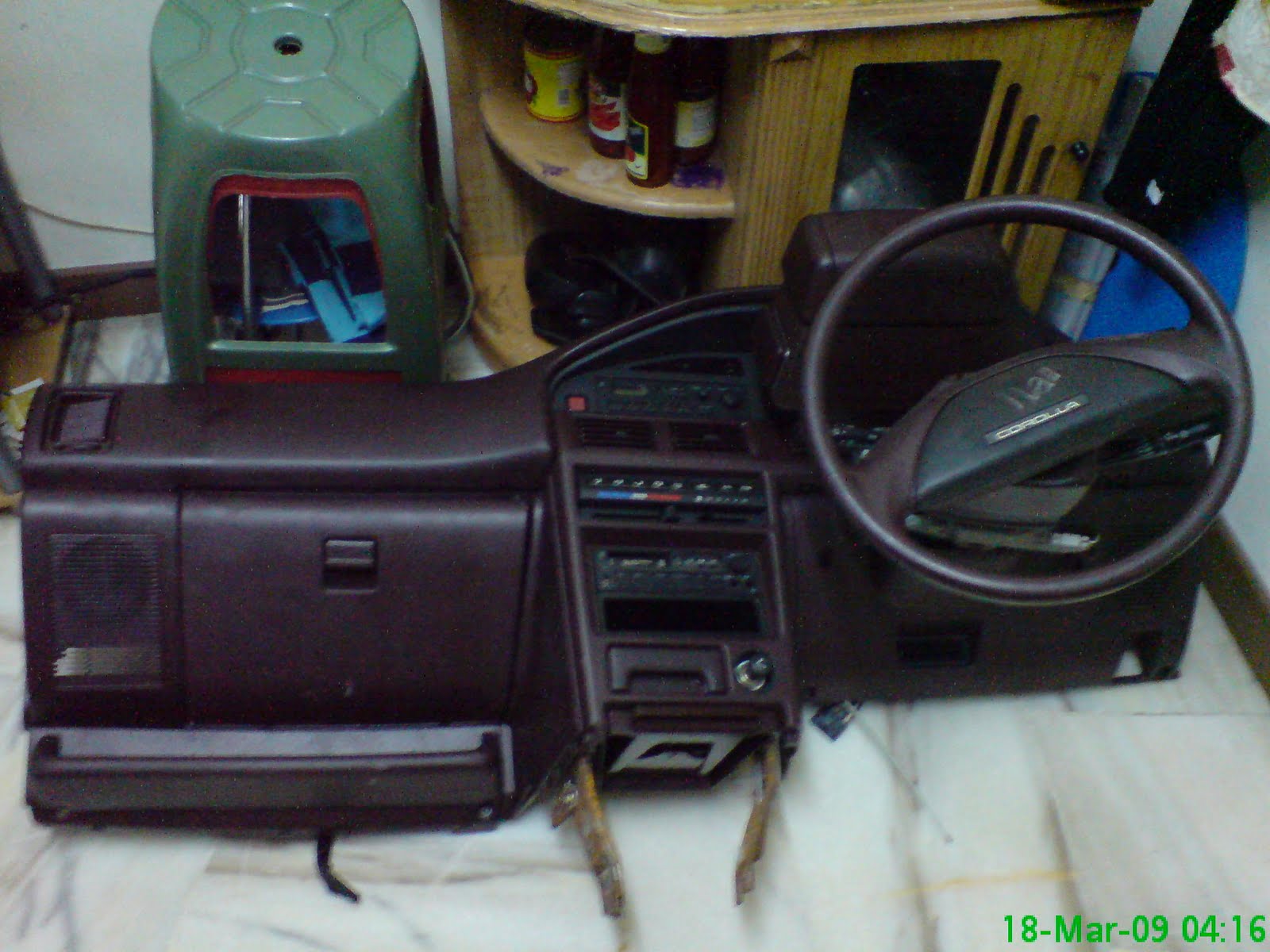 JapanHalfcut: SET DASHBOARD AE92 SPRINTER