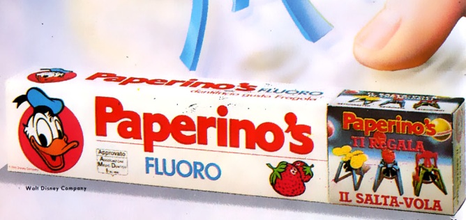 Dentifricio Paperino's