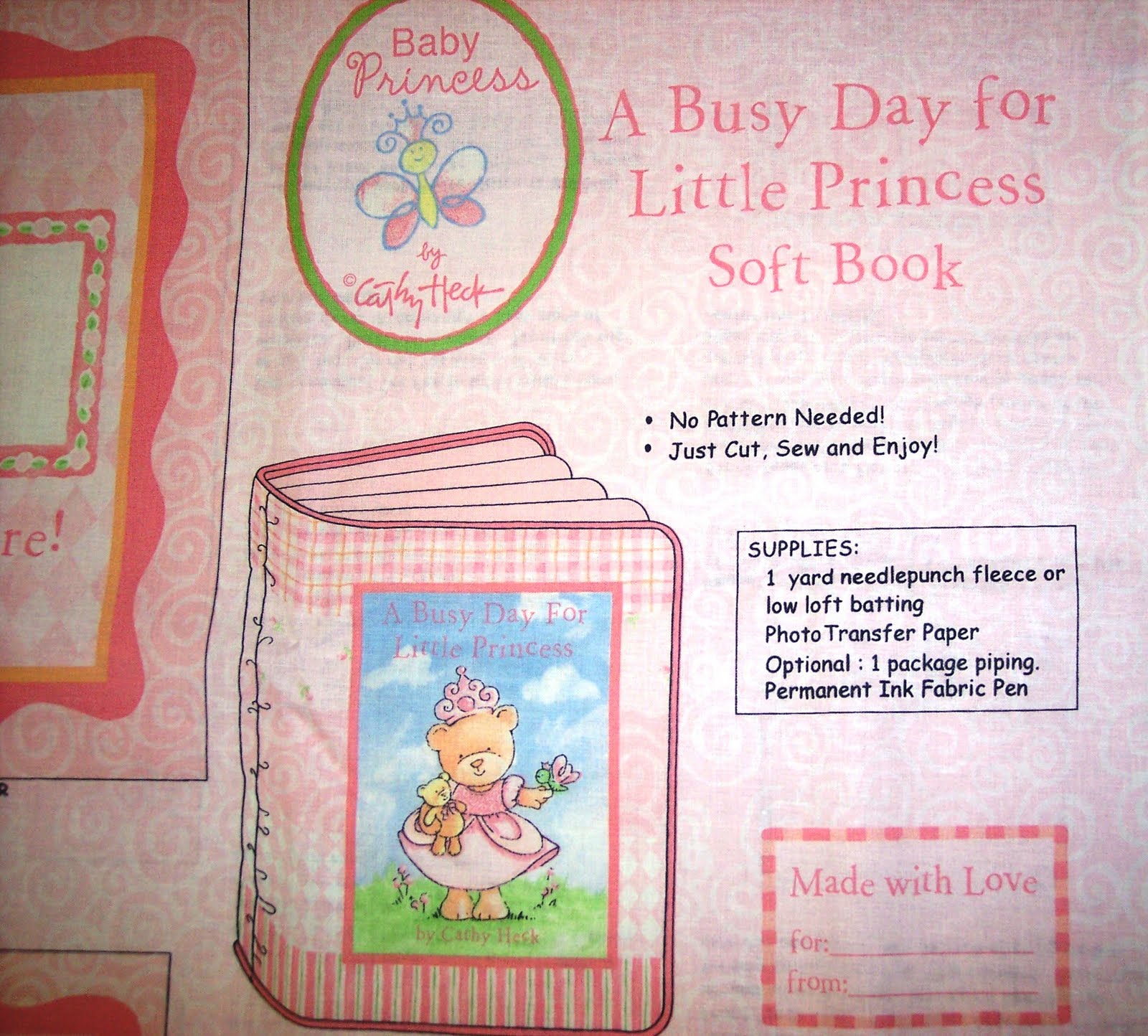 The Quilter's Bag: Baby Story Book Panels- SOLD OUT