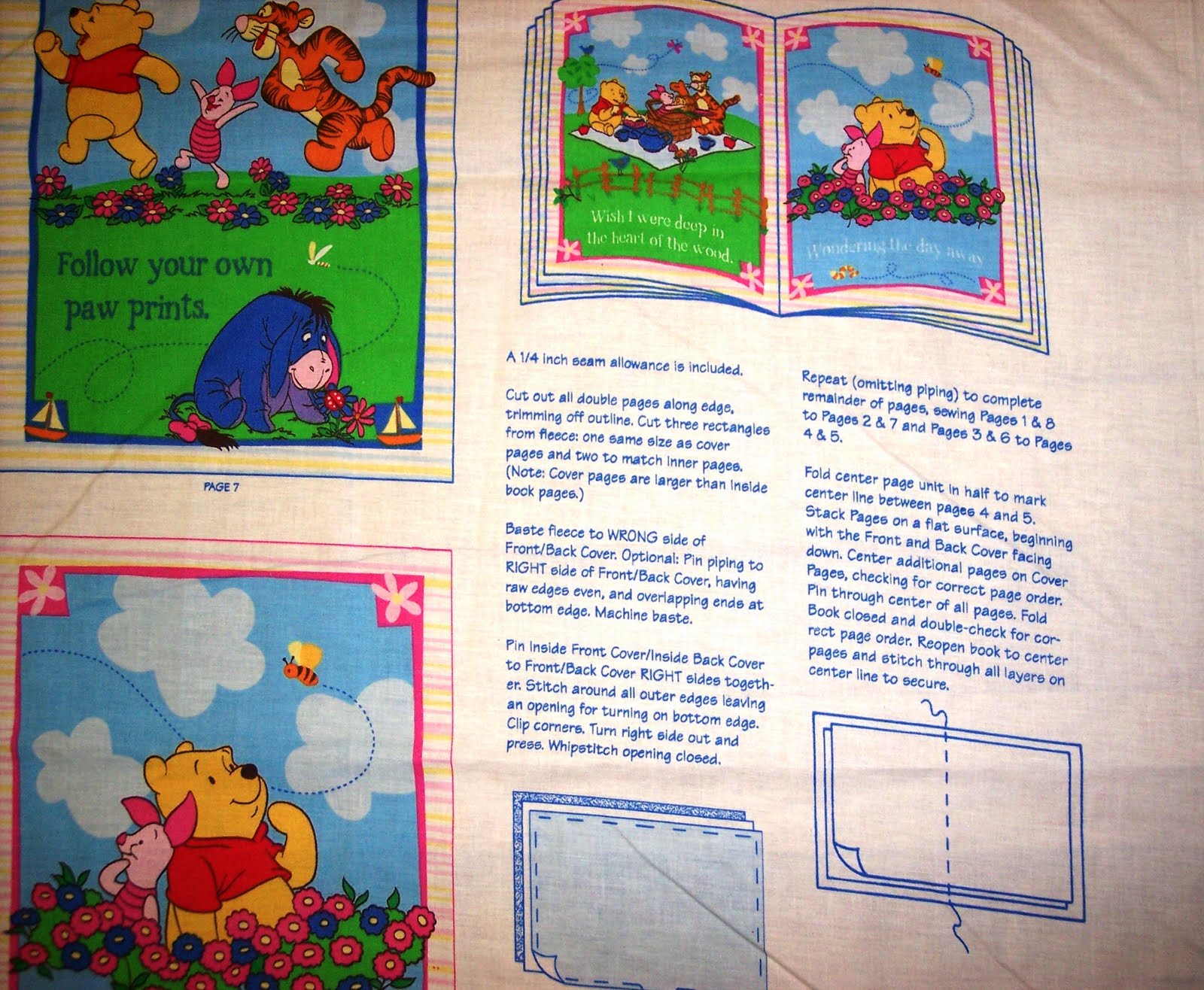 The Quilter's Bag: Baby Story Book Panels- SOLD OUT