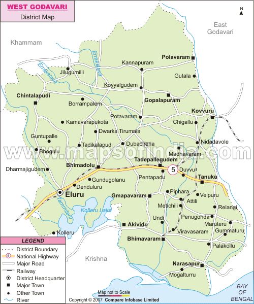 Temples Of Andhra Pradesh: Temples of West Godavari