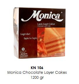 Warisan Malaya: Kek lapis Monica (Chocolate)