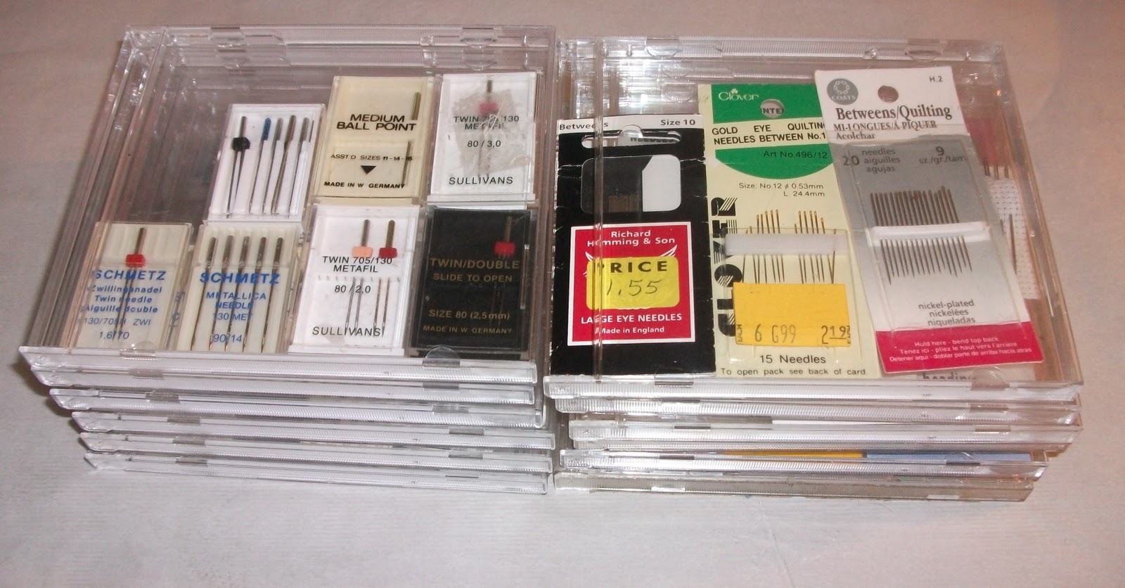 Pieceful Living: Needle Case/Storage Tutorial