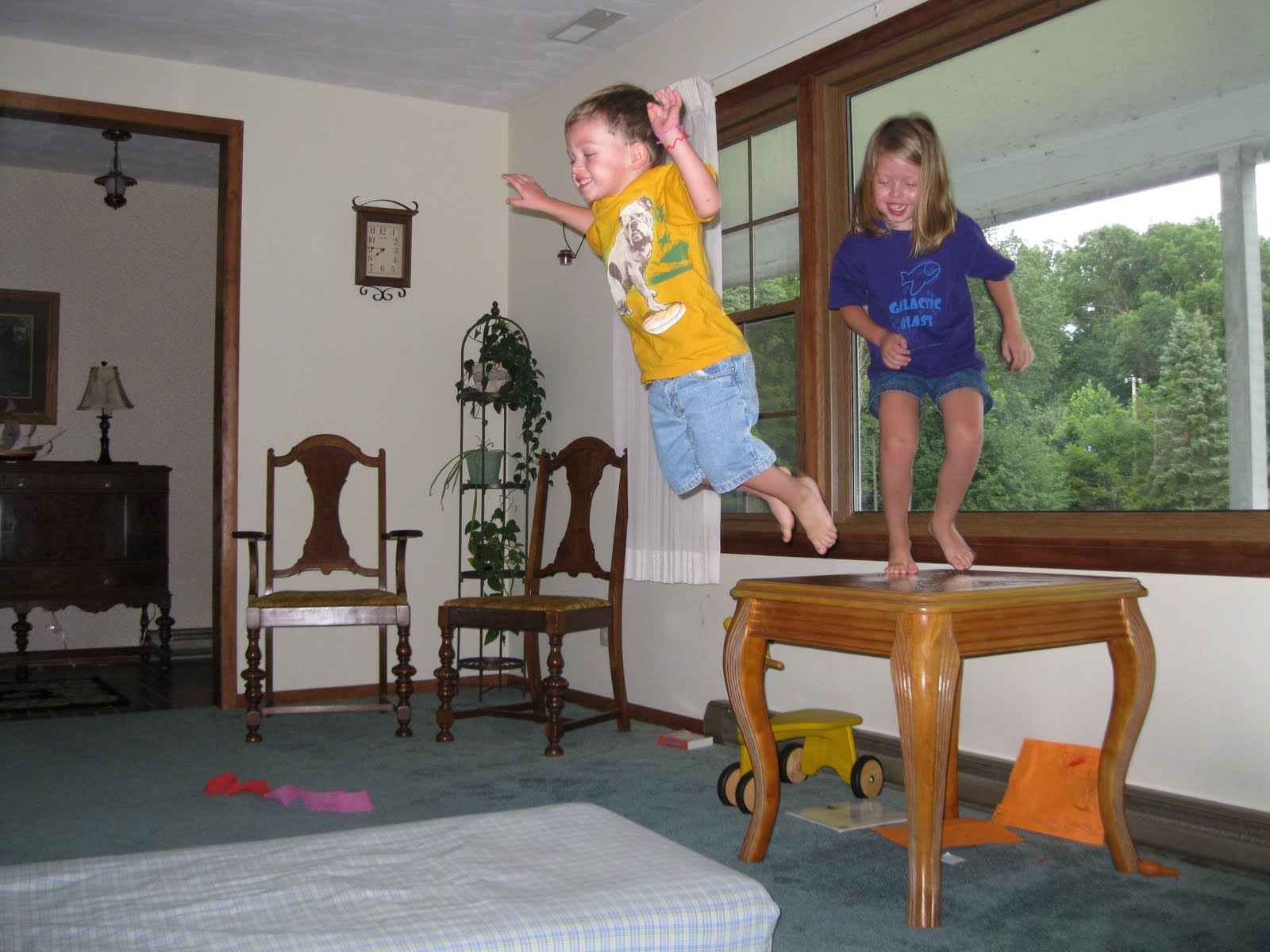 Things That Keep Dan Busy: Furniture Jumping