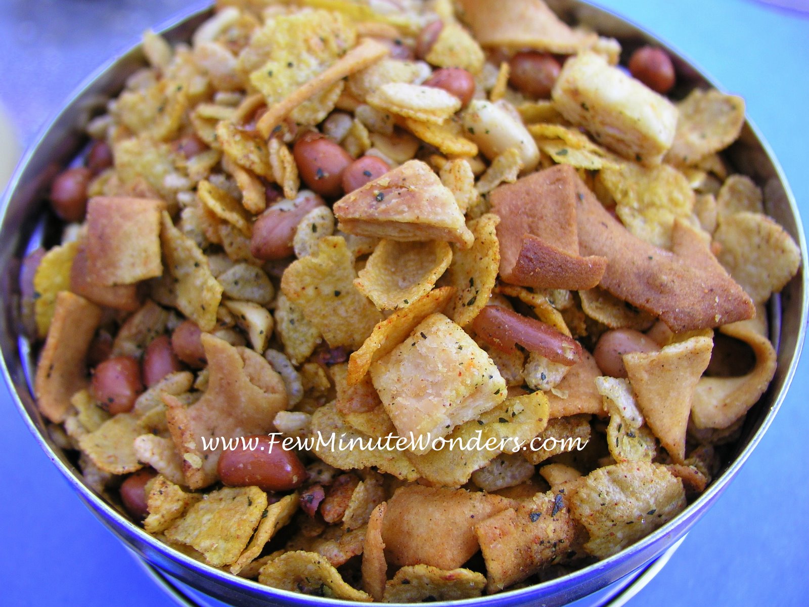 Healthy Spicy Corn Flakes Mixture - Few Minute Wonders