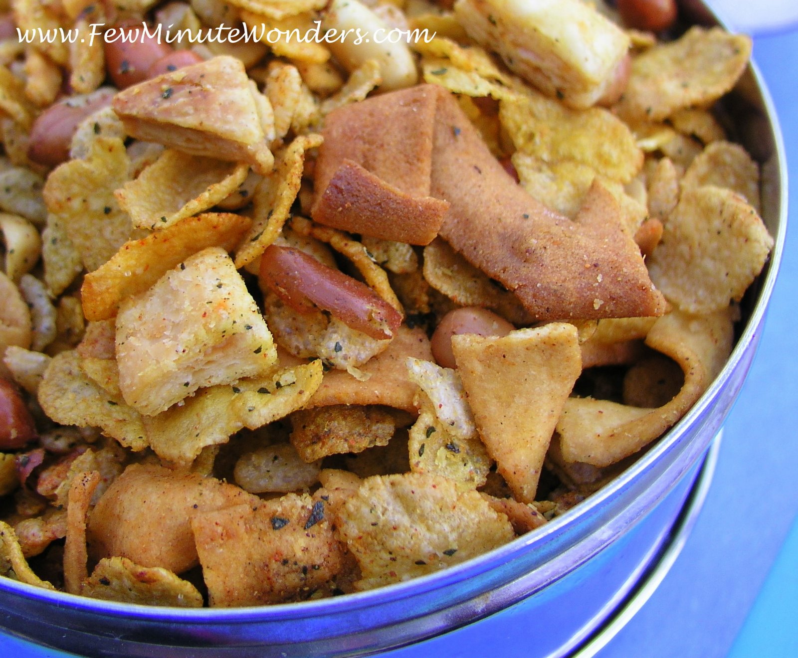 Healthy Spicy Corn Flakes Mixture - Few Minute Wonders