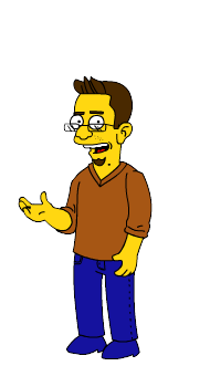Shelf Monkey: Corey Redekop - the Simpsons character!