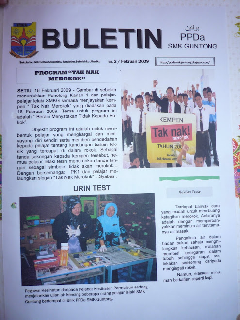 PPDa SMK GUNTONG: Poster-poster Berkaitan Dadah