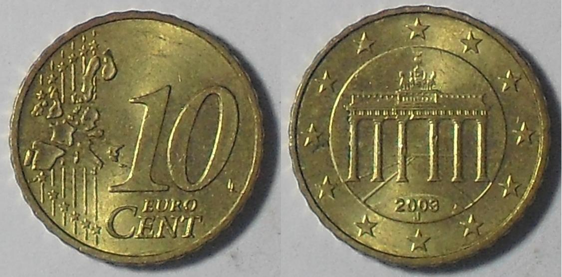 My coin collection: Euro: Germany cents