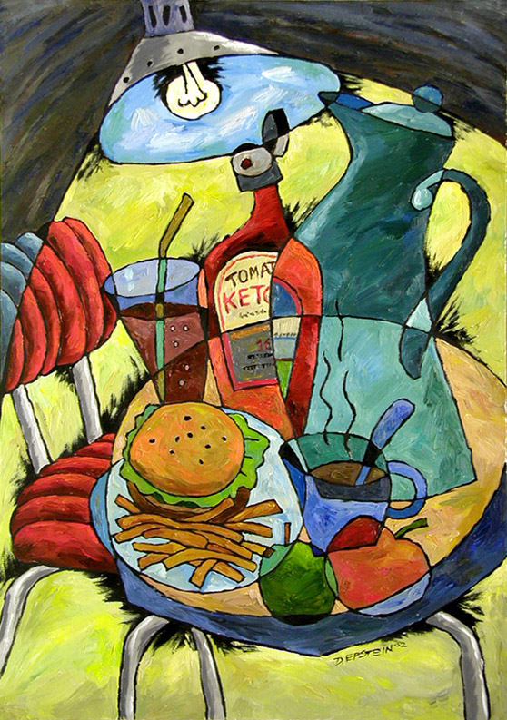 Paintings: American dinner