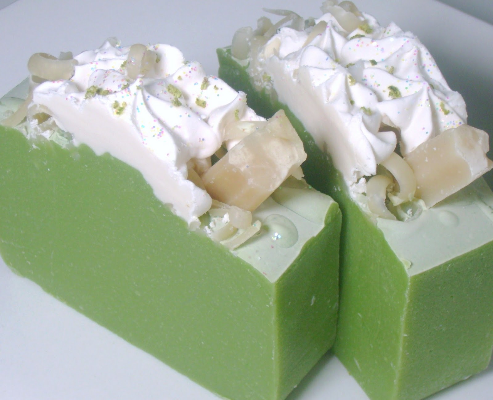 Petals Bath Boutique: Lime Coconut Pie Soap