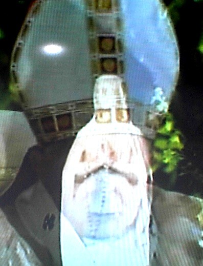 La Sainte Famille: Le Visage de la Vierge Marie Photo miraculeuse