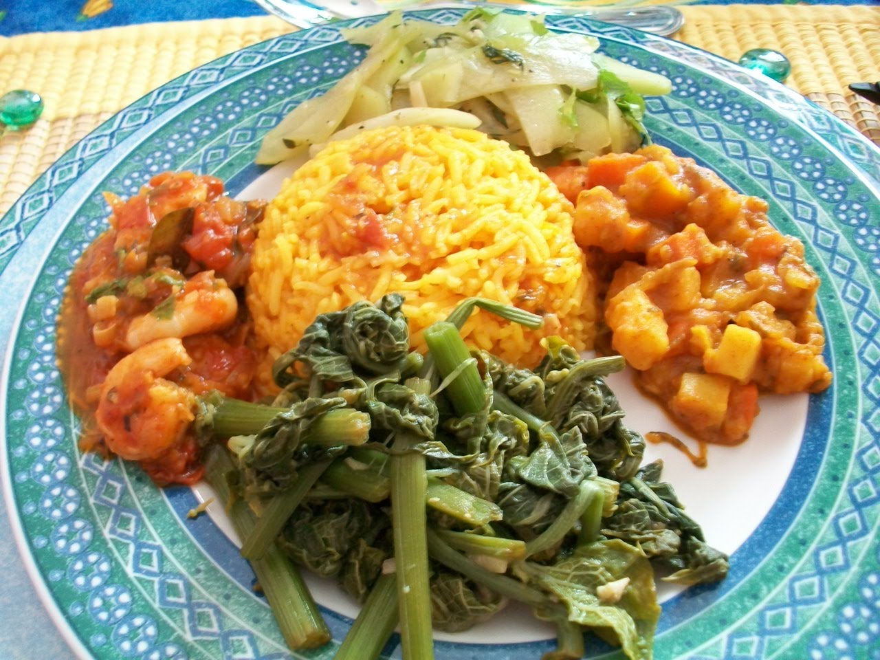 Recettes Mauriciennes et d'Ailleurs: Belle assiette n'est-ce pas?