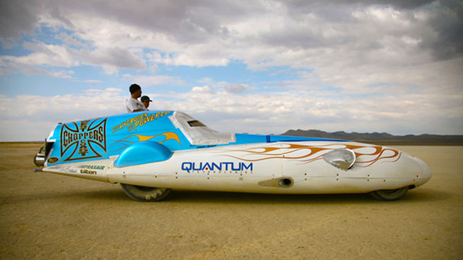 Fast Cars Of The World: Hydrogen Powered Car-Jesse James