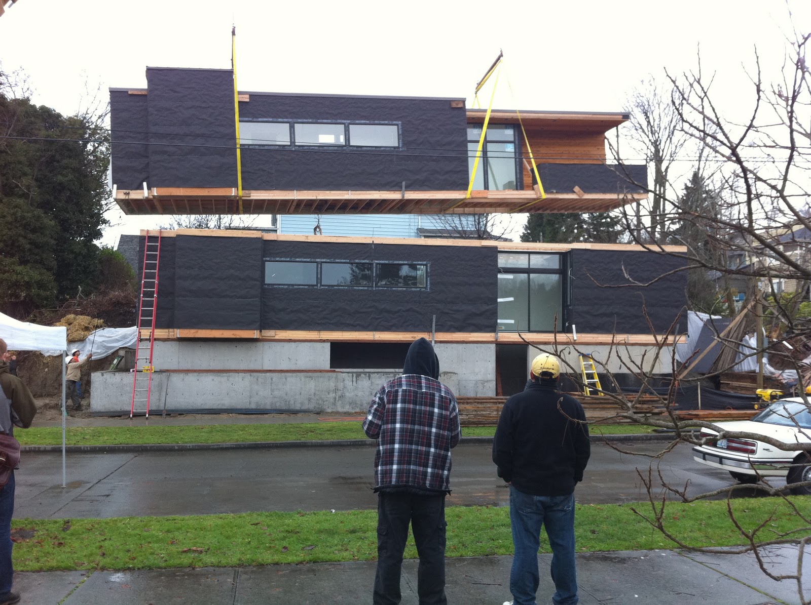 Pb elemental architecture: Prefab: 9'10" Wide House (Lid Park)
