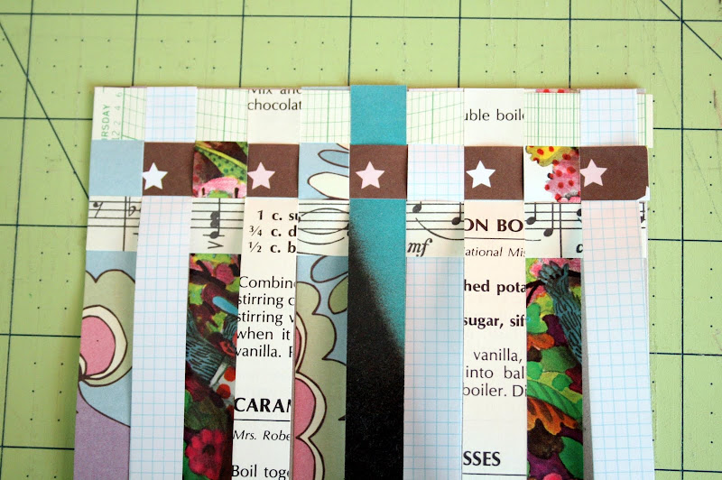 The Creative Place: Tuesday Tutorial: Woven Paper Journal Cover
