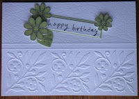 ikki's cuttlebug cupboard: Ideas for using Border Embossing Folders and ...