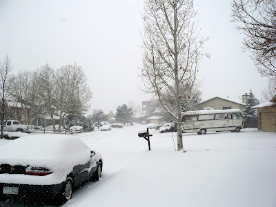 365 Days in Colorado Springs: DAY 68 - 1" - 2" of snow in Colorado Springs
