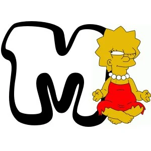 Alfabeto de Lisa Simpson. - Oh my Alfabetos!