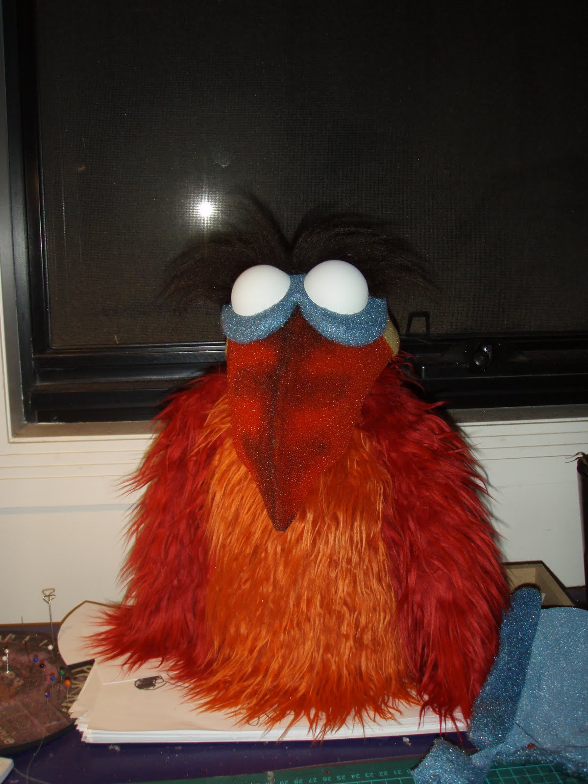 jarrod boutcher puppets: Monster puppet