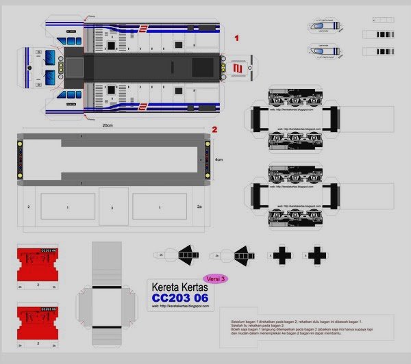 Kereta Kertas | facespur™