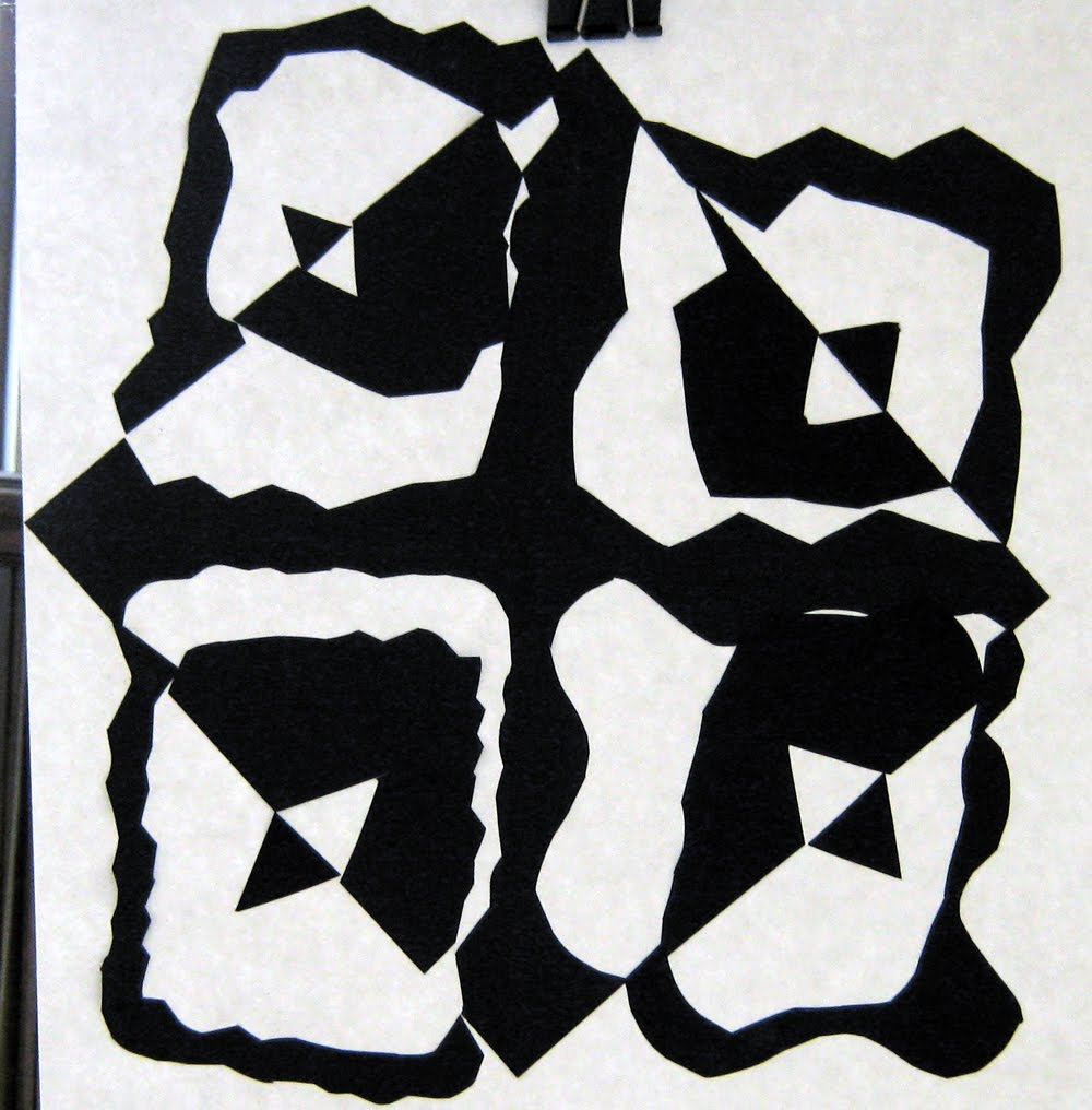 new city arts: second grade NOTAN