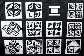 new city arts: second grade NOTAN