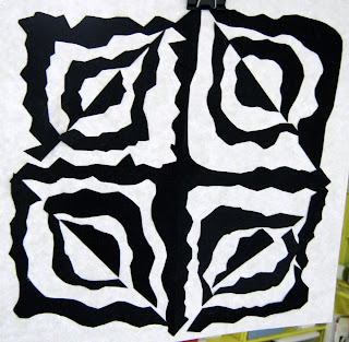 new city arts: second grade NOTAN