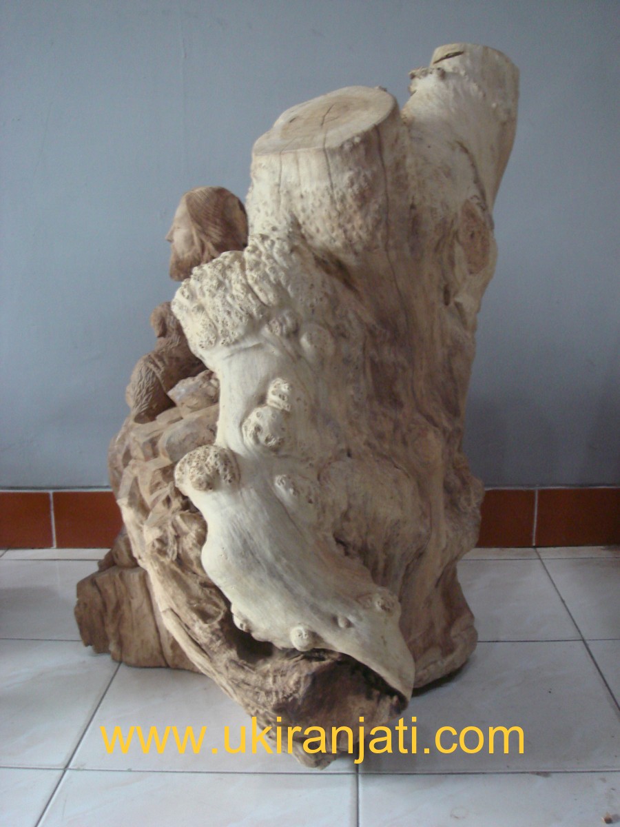 GAMPANG 3 COLUMN| Seni Ukiran Akar Gembol Jati Blora - Jawa Tengah ...