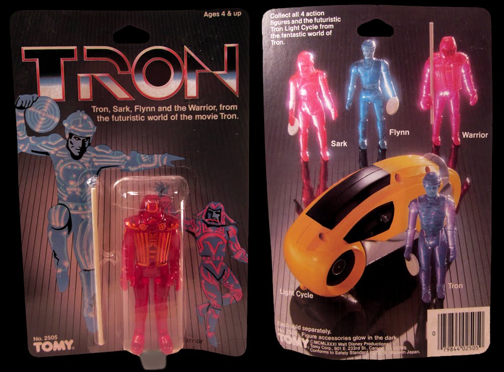 Neato Coolville: TRON ACTION FIGURES