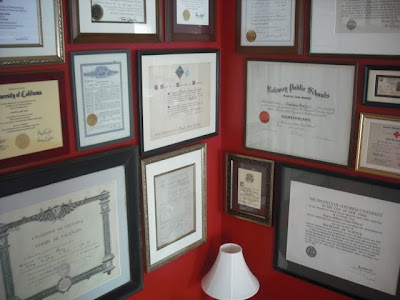 The Kitchen News: Diploma Wall