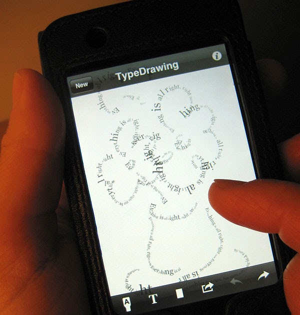 Calligram Designers: A calligram with... touch!